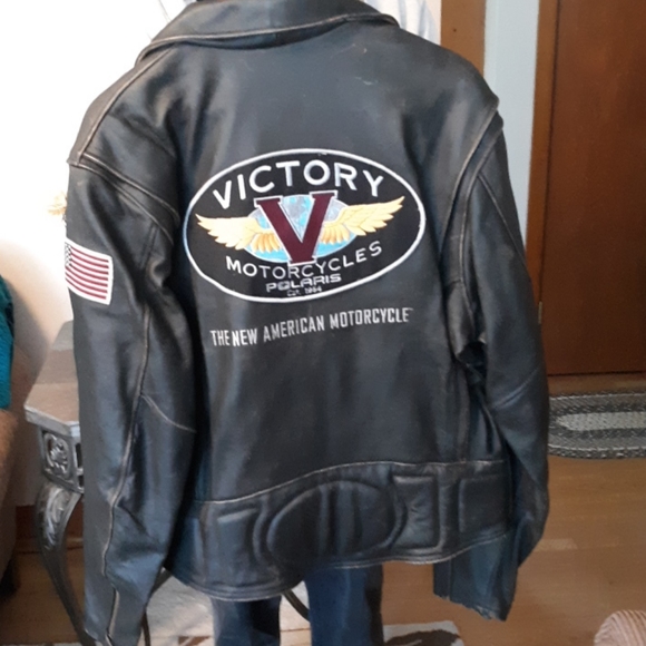 VICTORY MOTORCYCLE | Jackets & Coats | Mens Leather Motorcycle Jacket ...